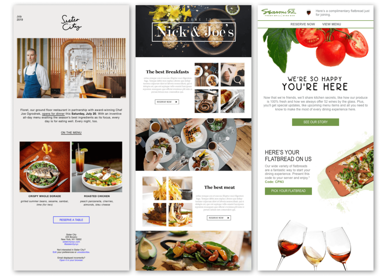 7-Step Restaurant Email Marketing Guide (w/ 39 Examples)