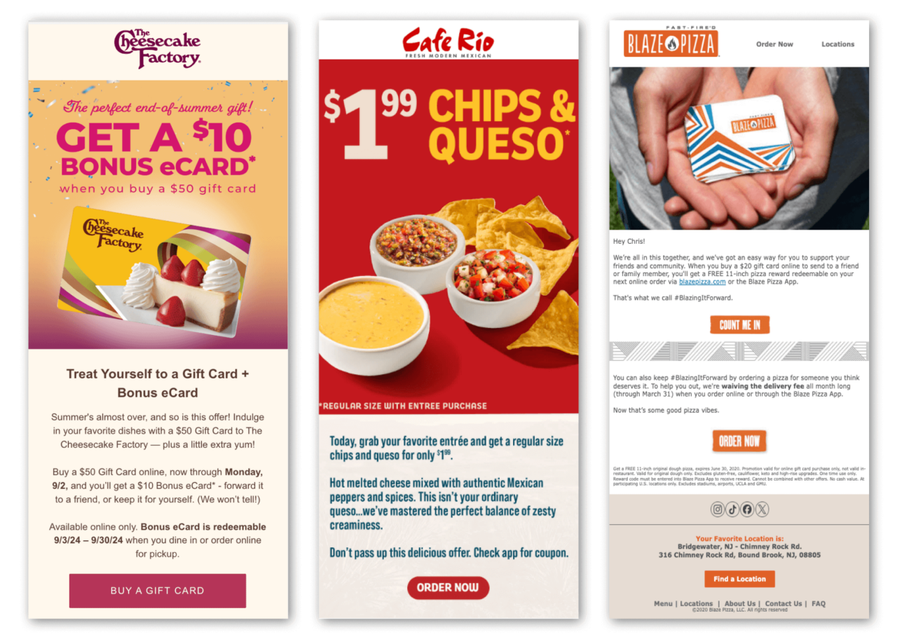 7-Step Restaurant Email Marketing Guide (w/ 39 Examples)